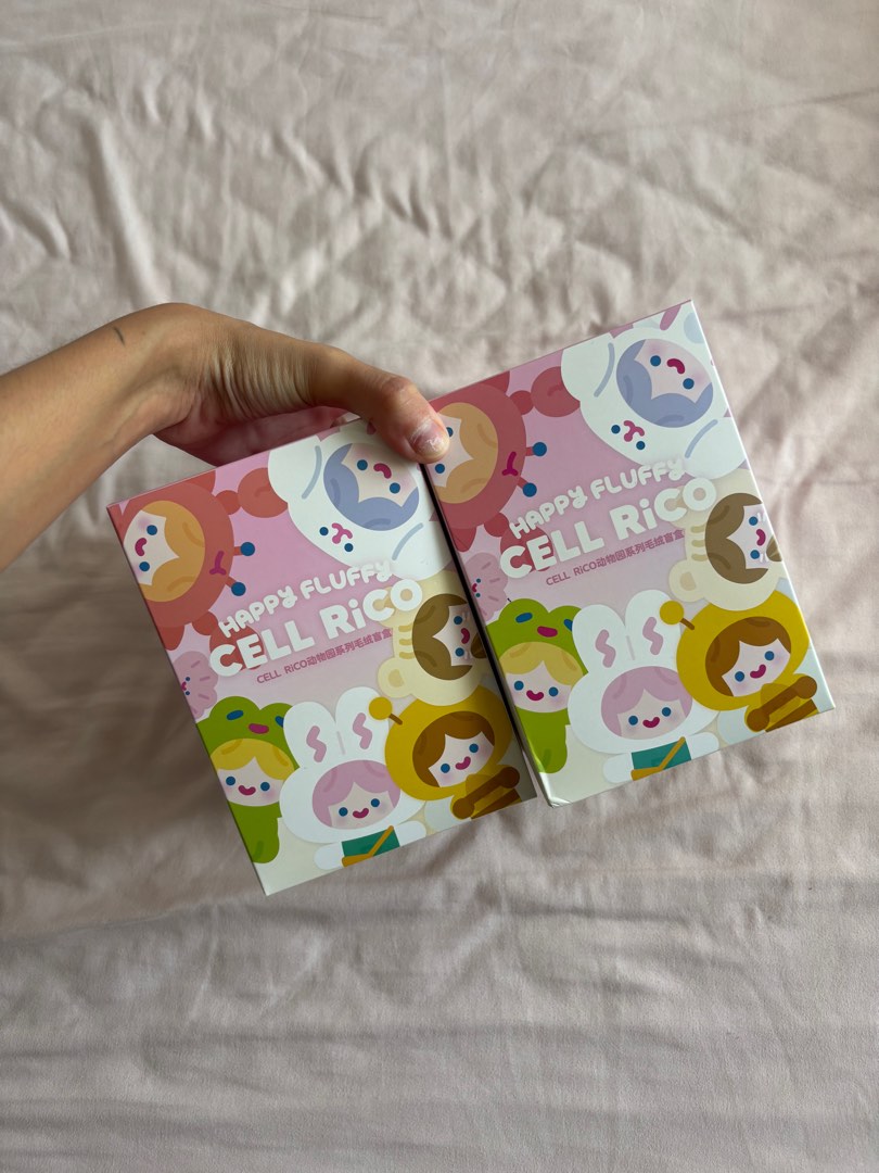 happy fluffy cell rico blind box, Hobbies & Toys, Toys & Games on Carousell