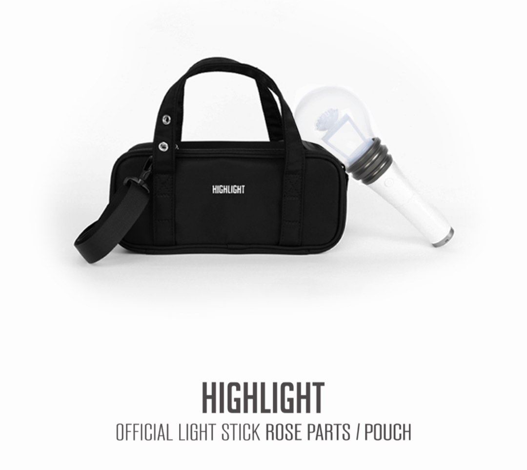 HIGHLIGHT Official Lightstick / Rose Parts / Pouch, Hobbies & Toys ...