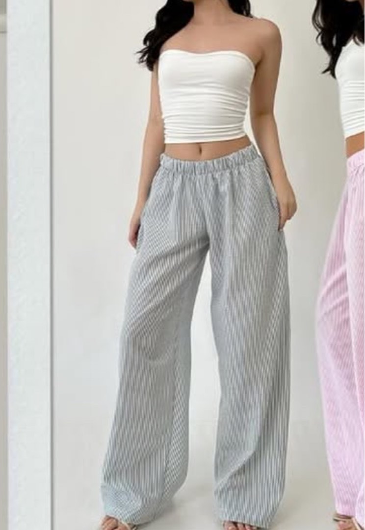 isa the label presko pants in navy, Women's Fashion, Bottoms, Other ...