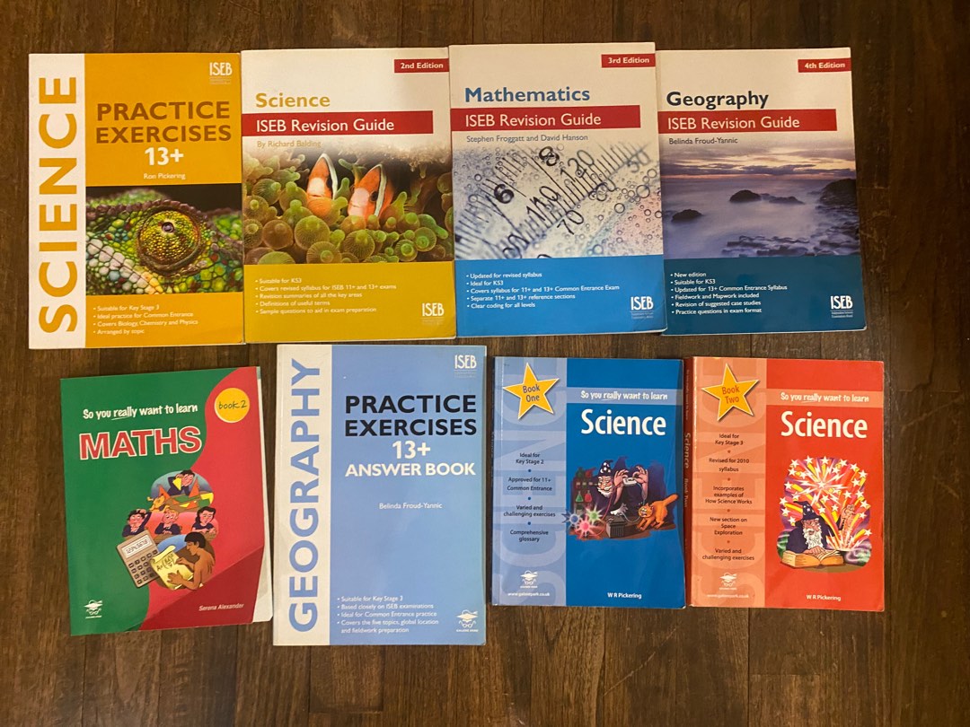 ISEB revision guides and practice papers, Hobbies & Toys, Books ...