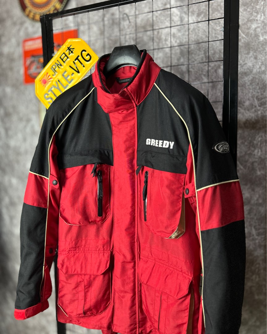 Jaket motor touring racing Greedy Japan Original field tactical biker ...
