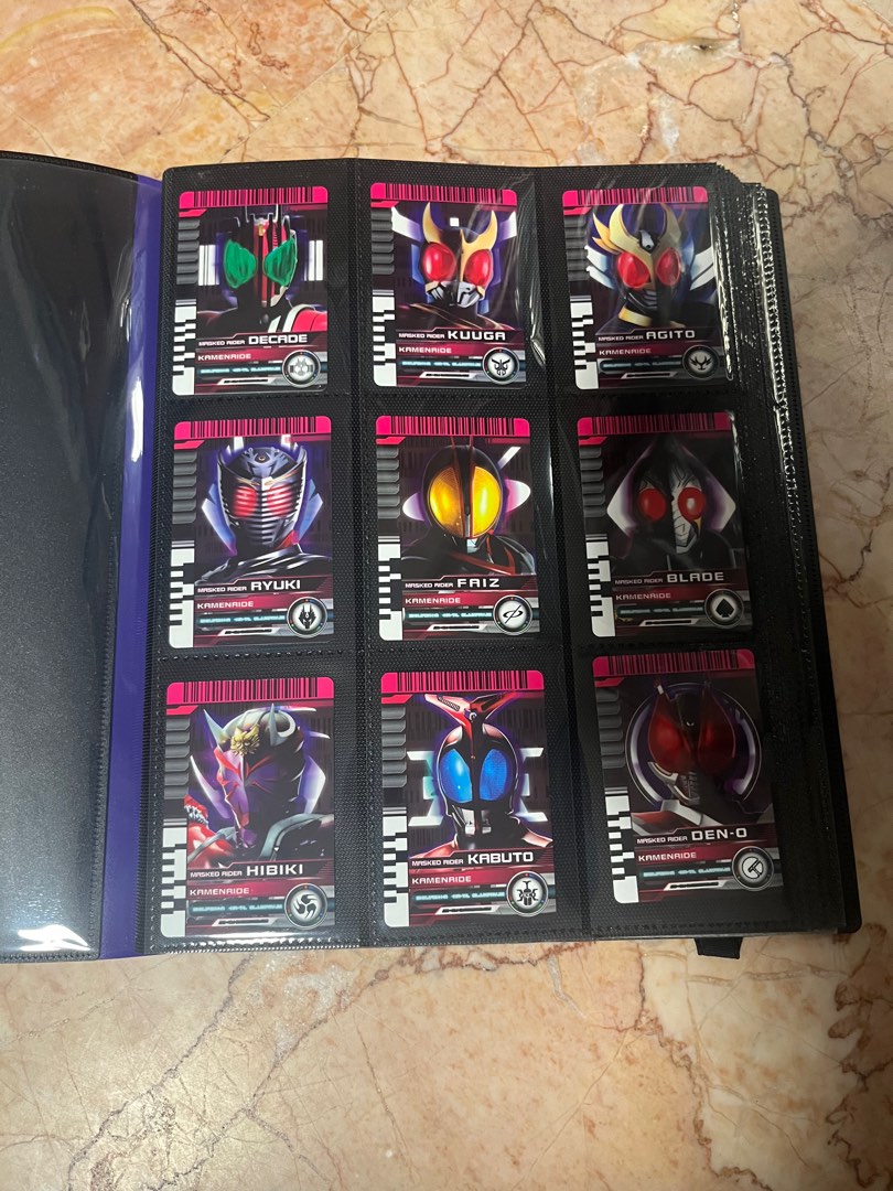 Kamen Rider Decade Complete Selection Rider Card Set, Hobbies & Toys ...