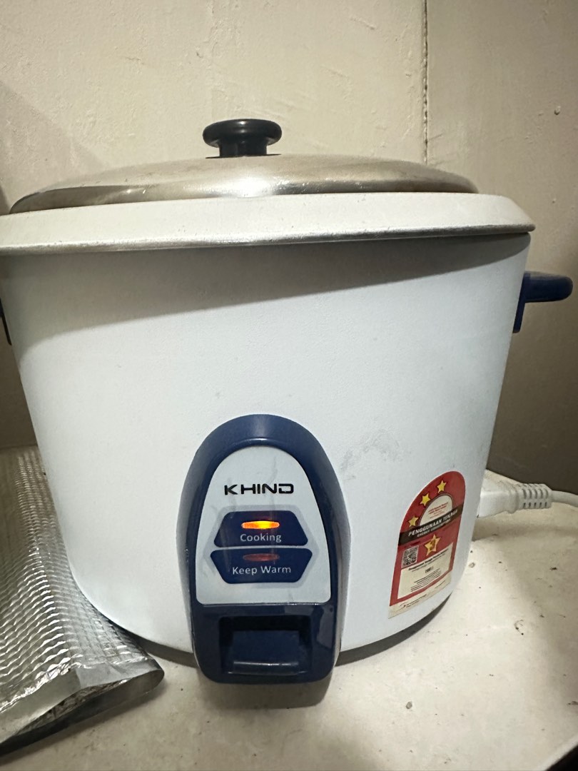 Khind rice cooker, TV & Home Appliances, Kitchen Appliances, Other ...