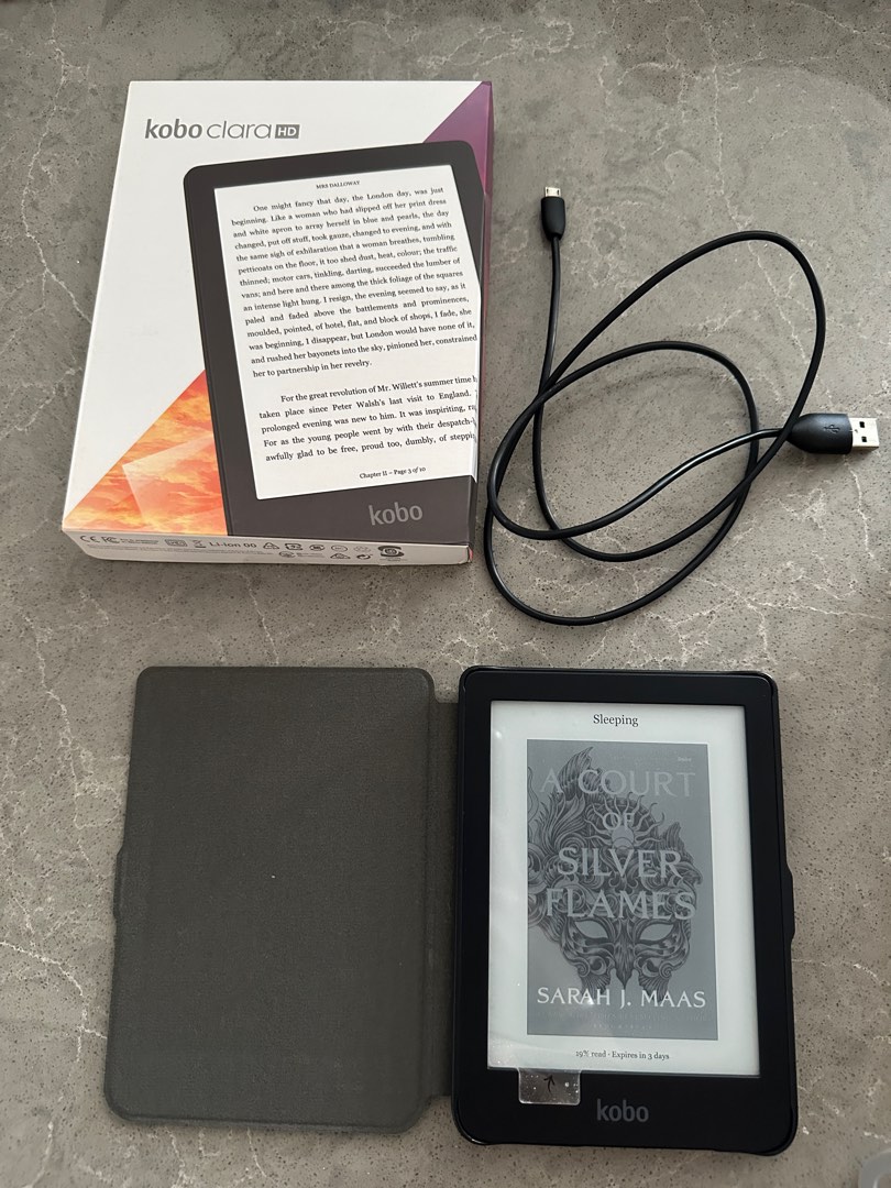Kobo Clara HD ereader, Mobile Phones & Gadgets, E-Readers on Carousell