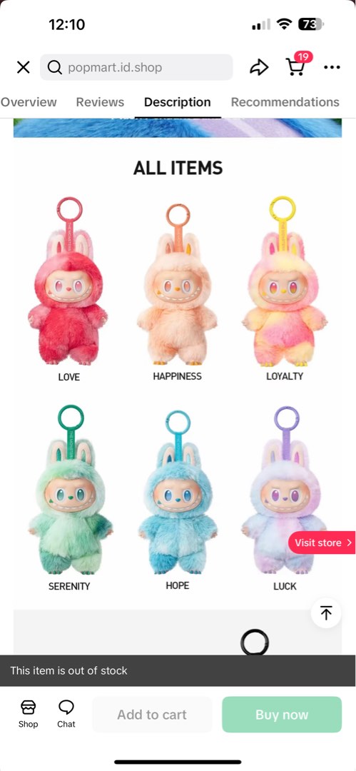 LABUBU V3 READY 2-3 HRI LAGI WAR TIKTOK ORI POPMART INDO, Toys ...