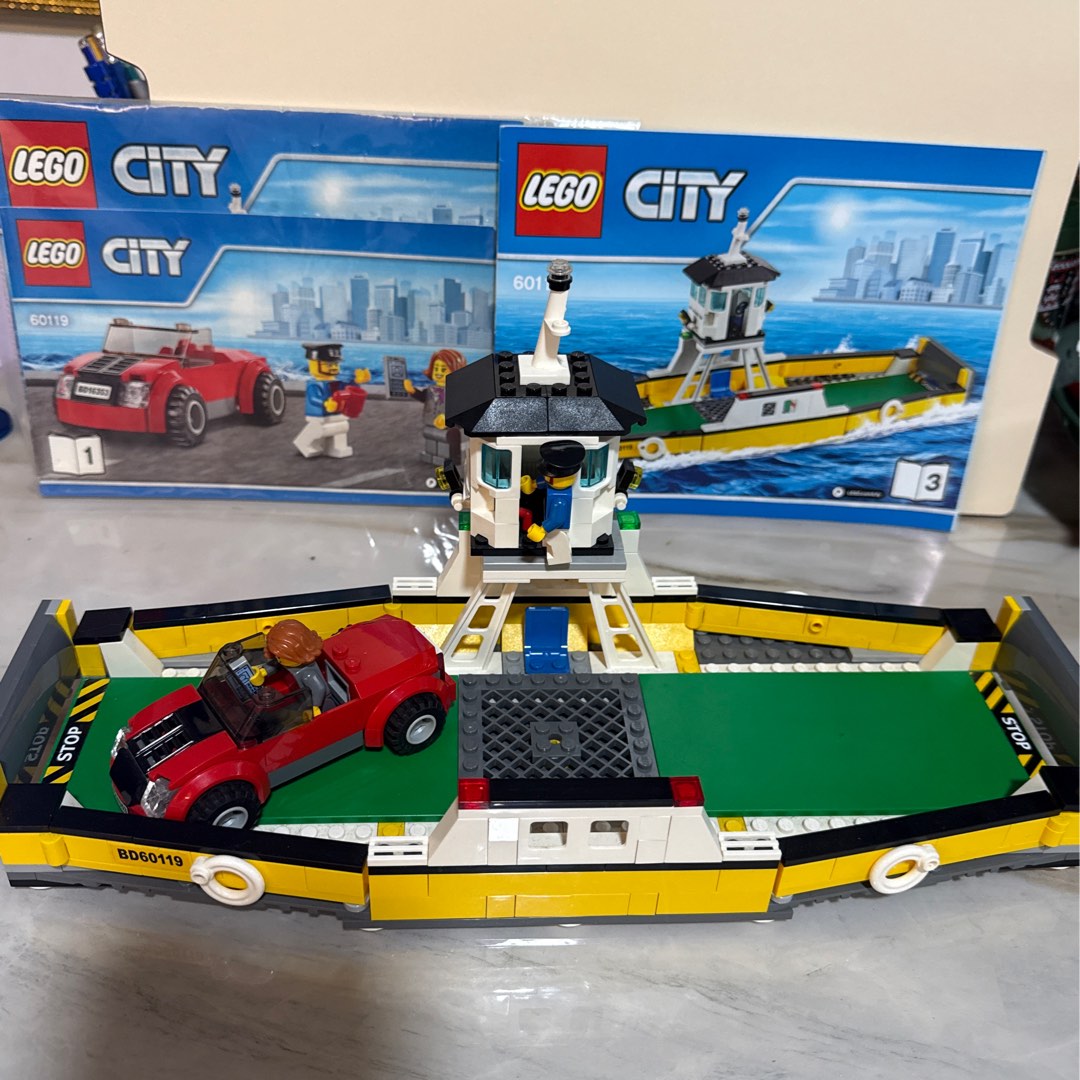 Lego City 60119 Ferry, Hobbies & Toys, Toys & Games on Carousell