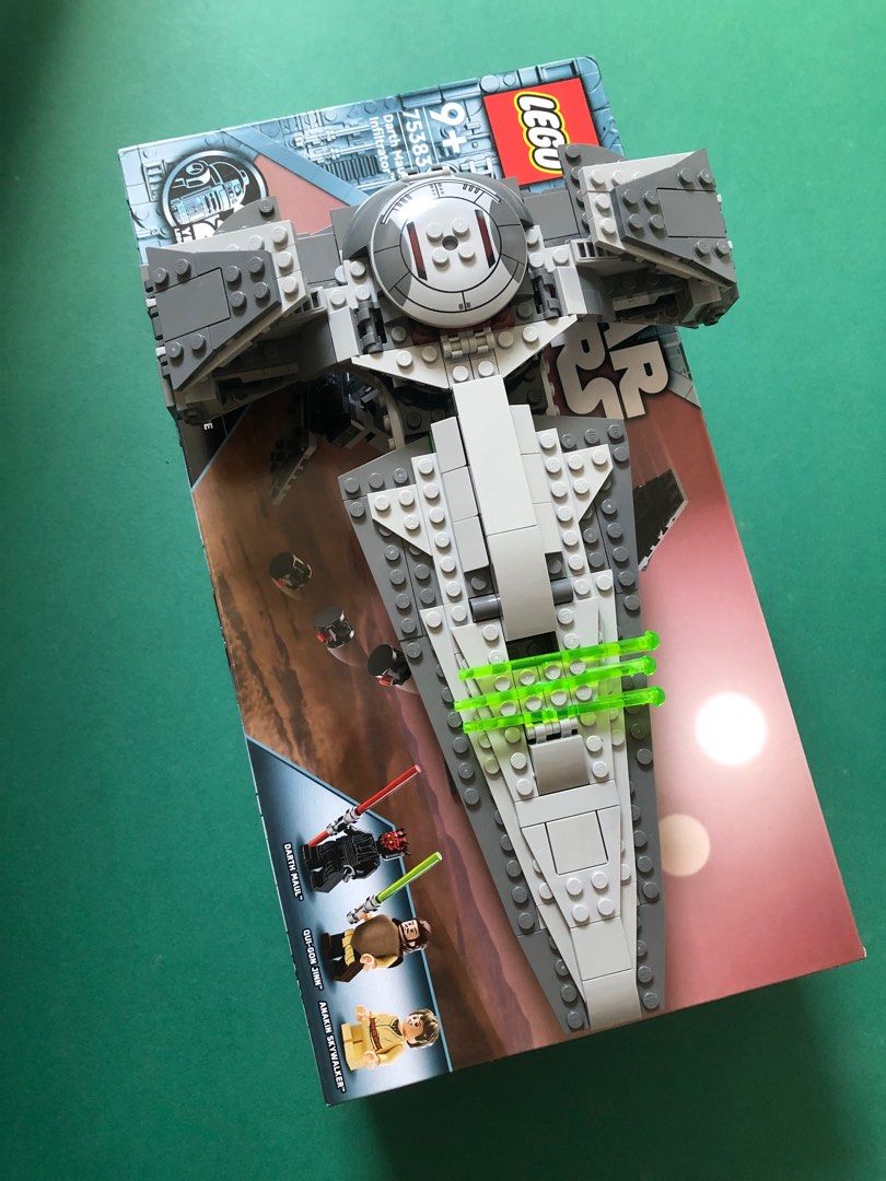 Lego Star Wars 75383 ship only Sith Infiltrator imperial jedi, Hobbies ...