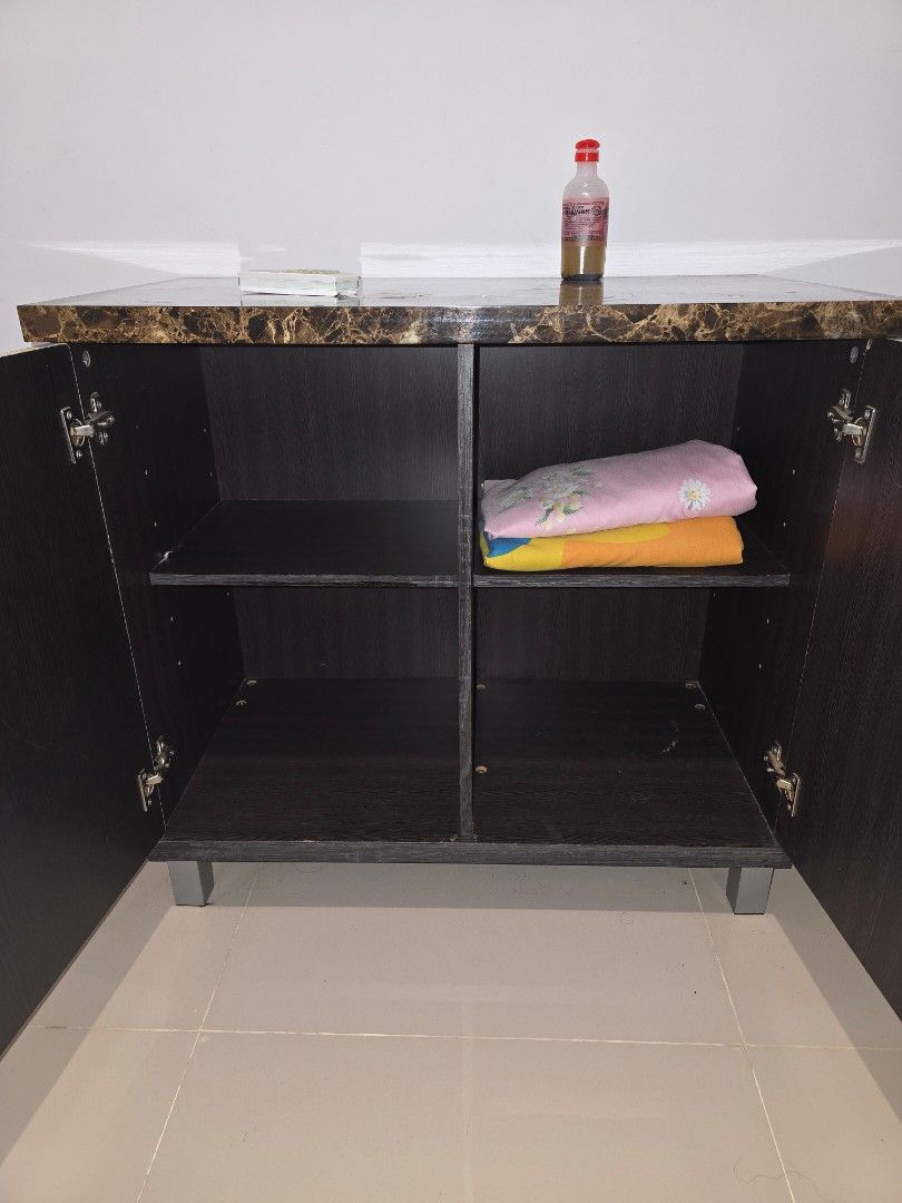 Lemari rak sepatu buku meja tv nakas dapur marbel pick up mandiri ...