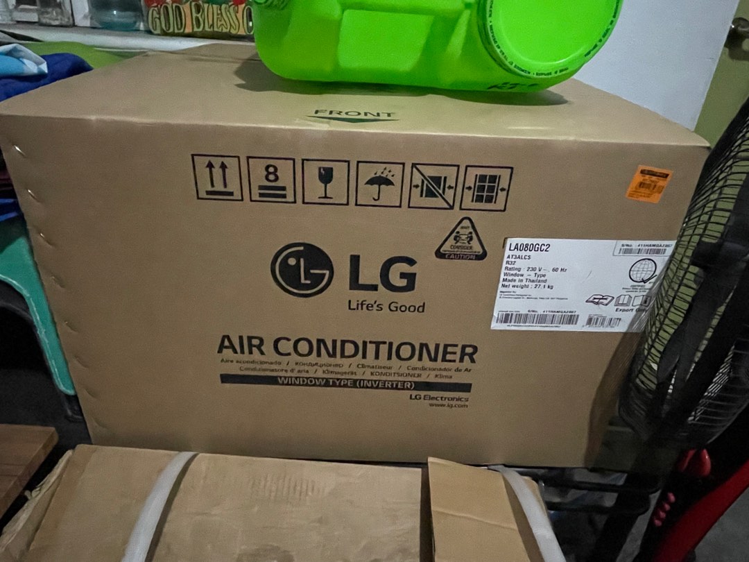 LG Dual Inverter Window Type AC, TV & Home Appliances, Air Conditioning ...