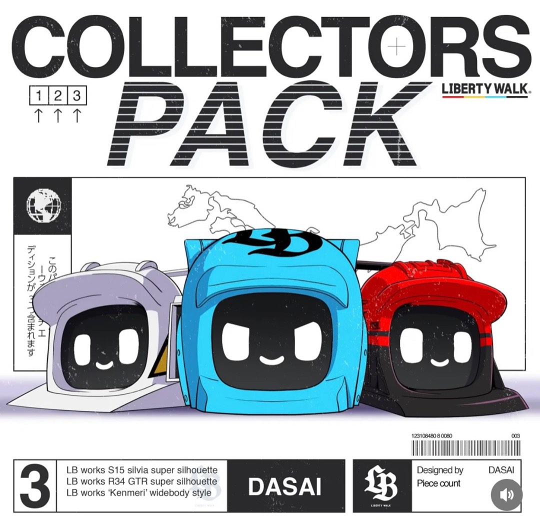 Libertywalk x Dasai mochi Collector Pack, Car Accessories, Accessories ...