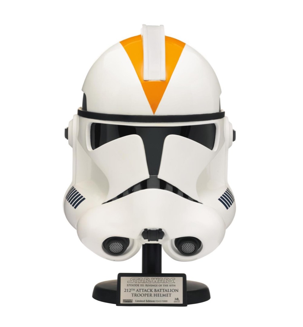 Limited Edition 212th Attack Battalion Replica Helmet, ca. 2005 Star ...