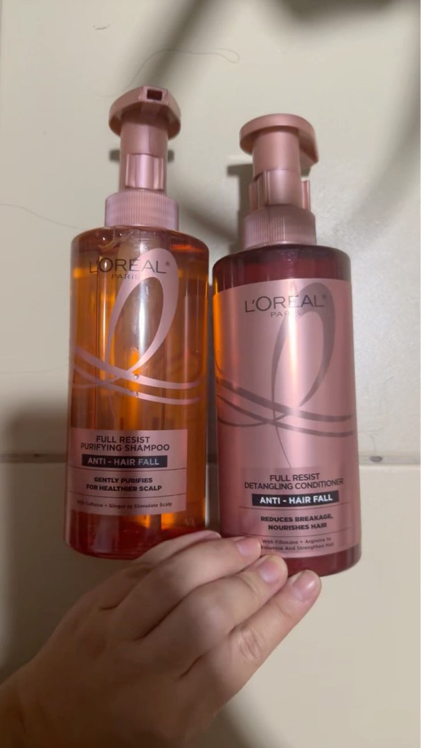 L'Oreal Paris Full Resist Purifying Shampoo, Beauty & Personal Care ...