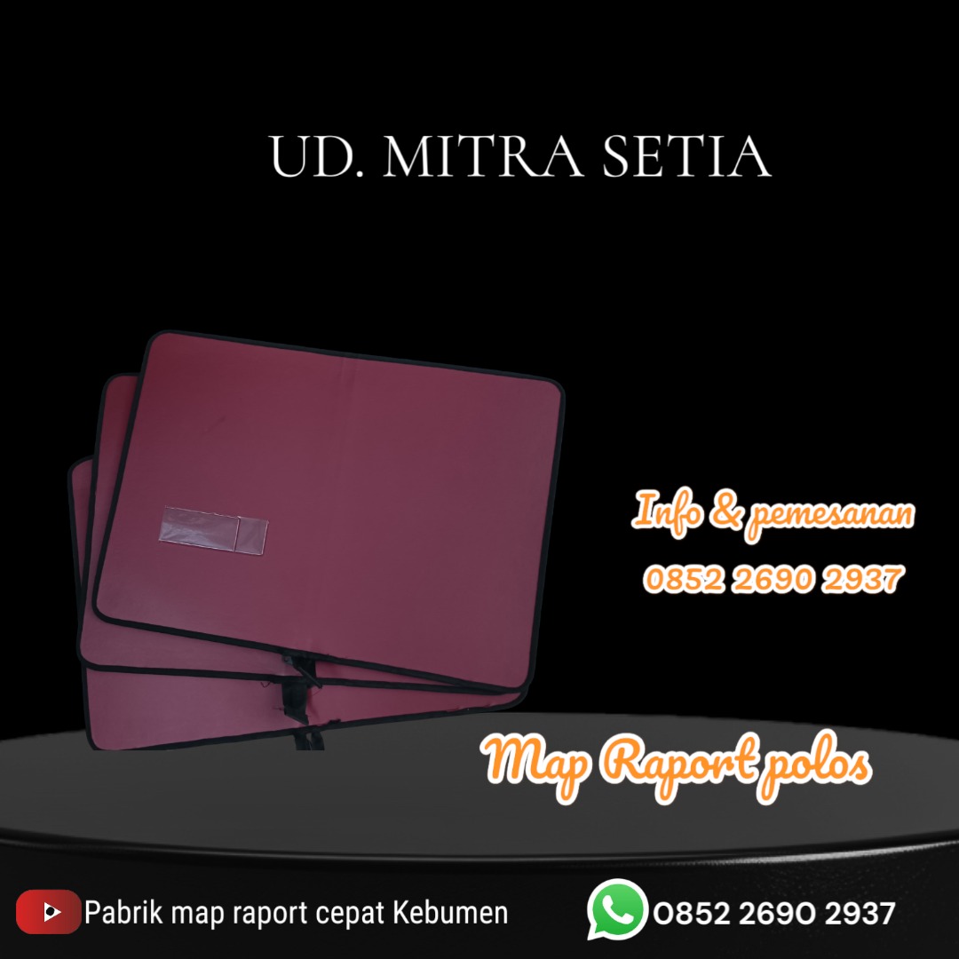 Map raport polos, Buku & Alat Tulis, Buku di Carousell