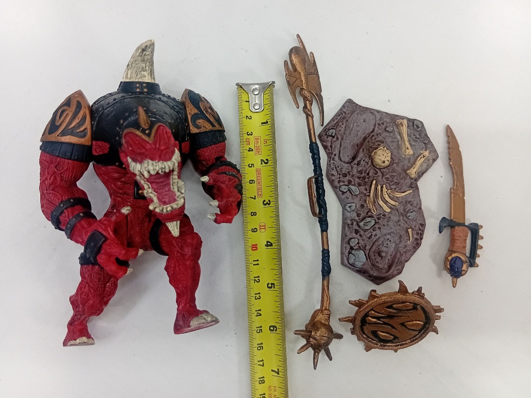 mcfarlane spawn vandalizer red variant ultra action figure loose in box, Hobbies & Toys, Toys ...