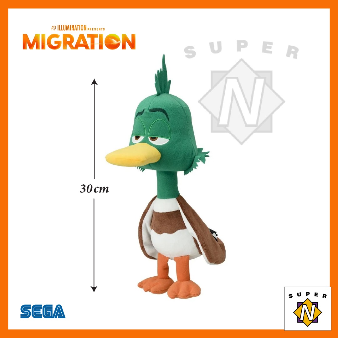 Migration - "Dax Mallard" L Plush Toy by SEGA Japan / 30cm, Hobbies ...