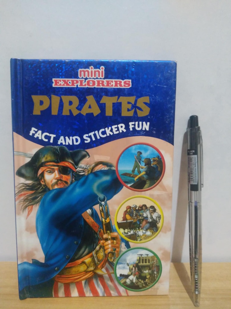 MINI EXPLORERS PIRATES - FACT AND STICKER FUN (MINI-HARDBOUND), Hobbies ...