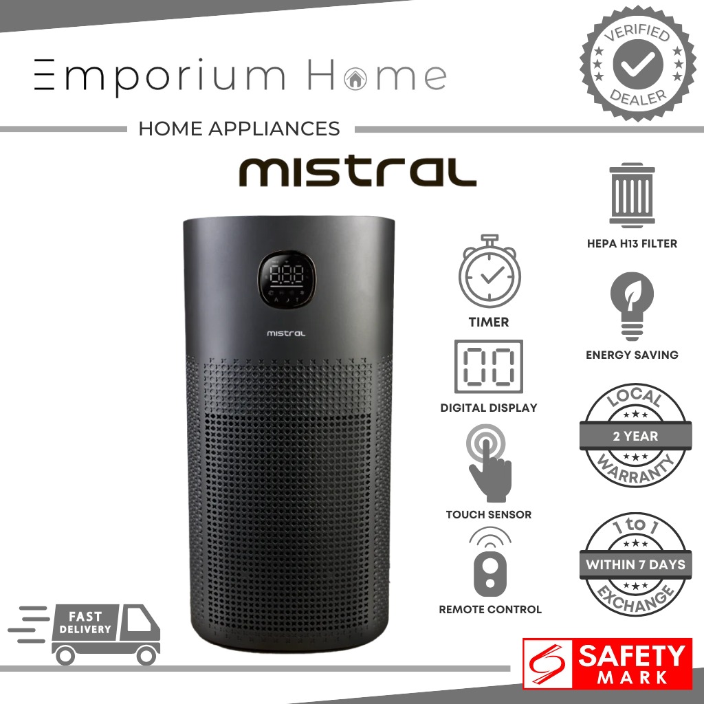 Mistral Air Purifier with Remote Control MAPF530, TV & Home Appliances ...