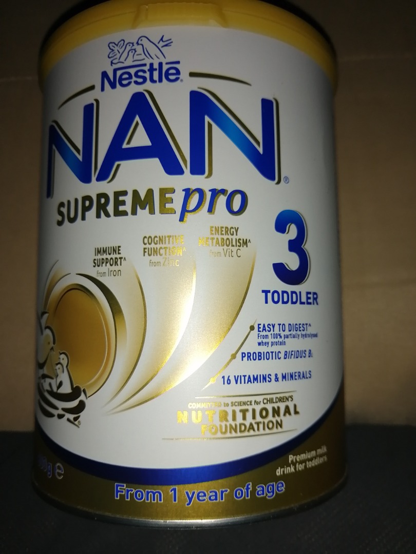 Nestle NAN Supreme Pro 3 (800g) SupremePro From 1+ Year Probiotics ...