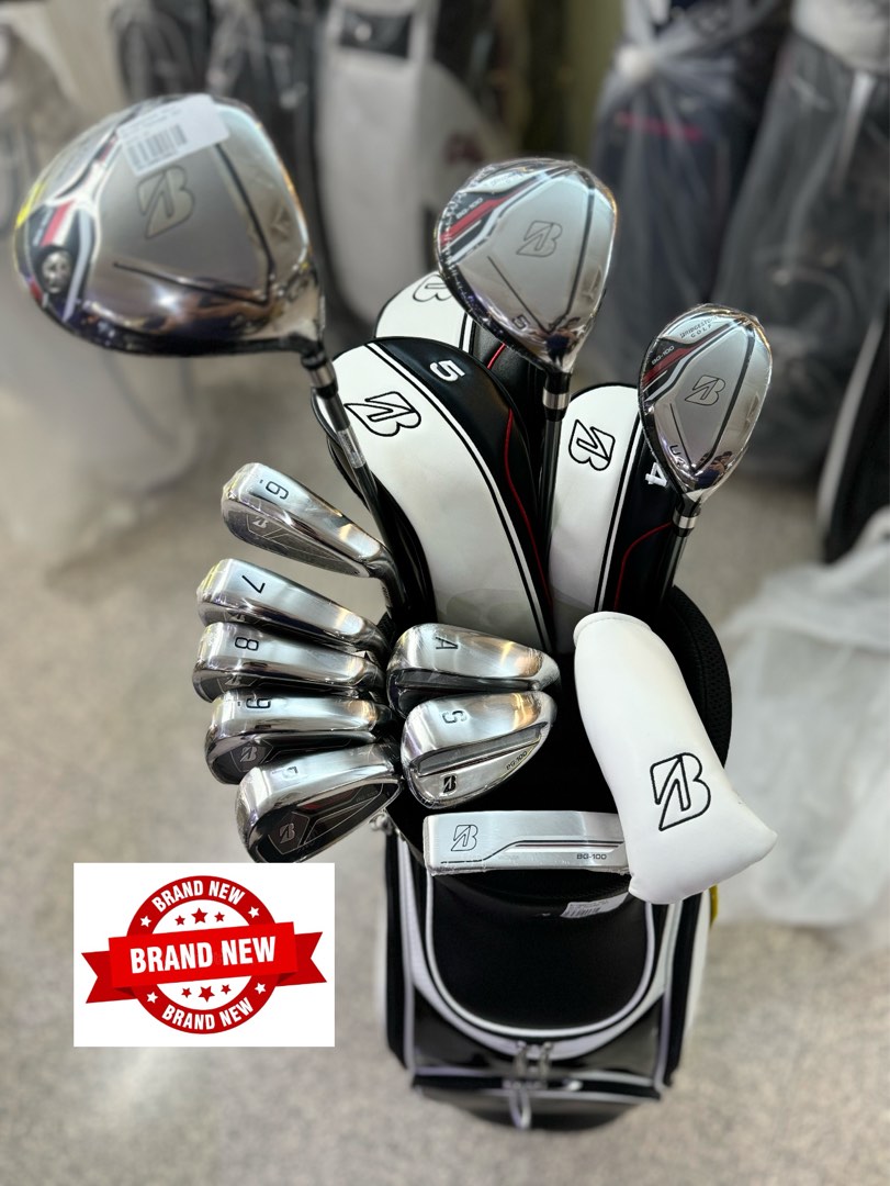 NEW Bridgestone BG-100 Men Full Golf Set [Regular Flex DIAMANA Graphite ...