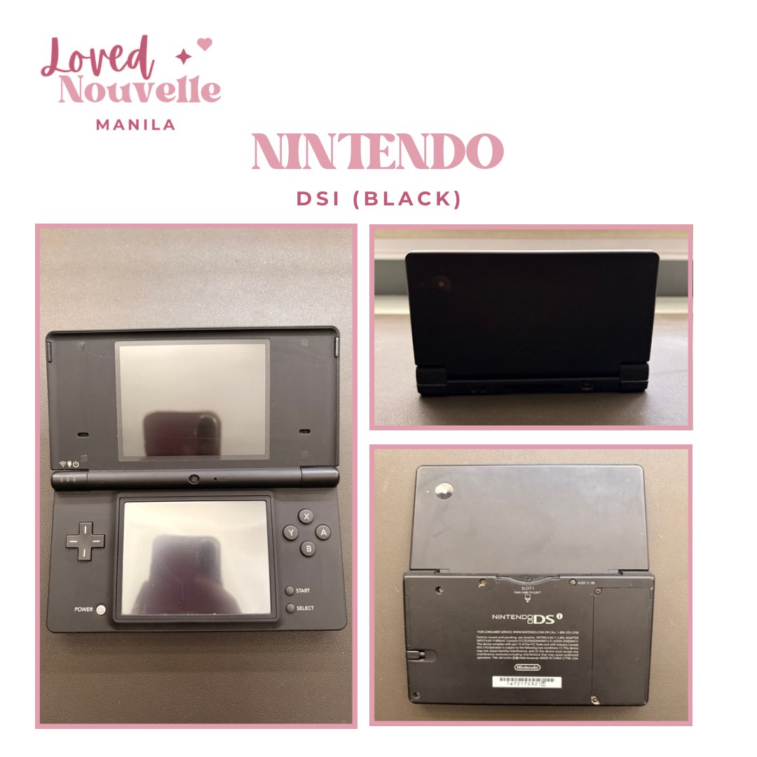 Nintendo DSi (Black), Video Gaming, Video Game Consoles, Nintendo on ...