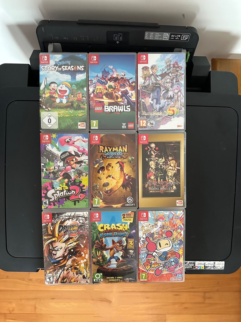 Nintendo Switch game Doraemon story of seasons / Lego brawls / Rune ...