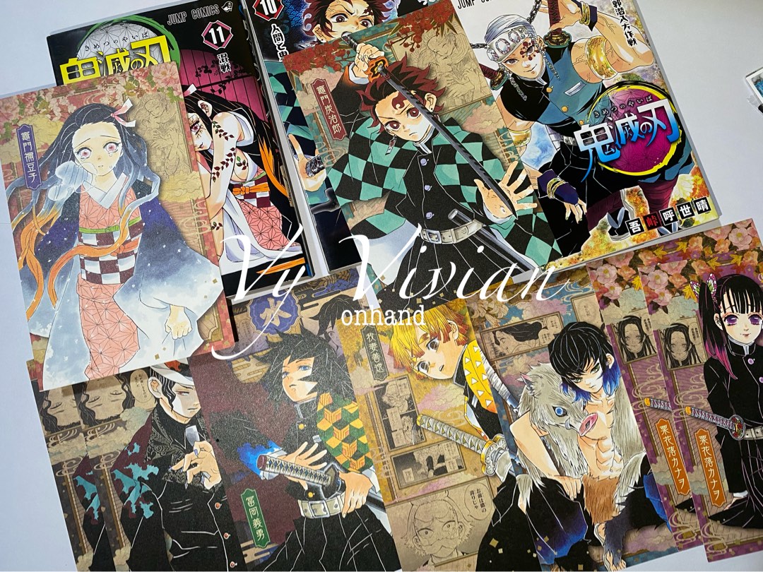 [ONHAND] DEMON SLAYER DS | KIMETSU NO YAIBA KNY | MANGA & POSTCARD ...