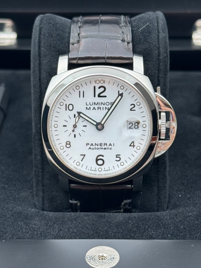 Panerai Luminor Marina White 40mm PAM00049 2008 [Preowned], Luxury ...