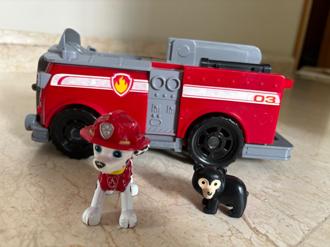 Paw patrol fire engine (interactive, can transform), Hobbies & Toys ...