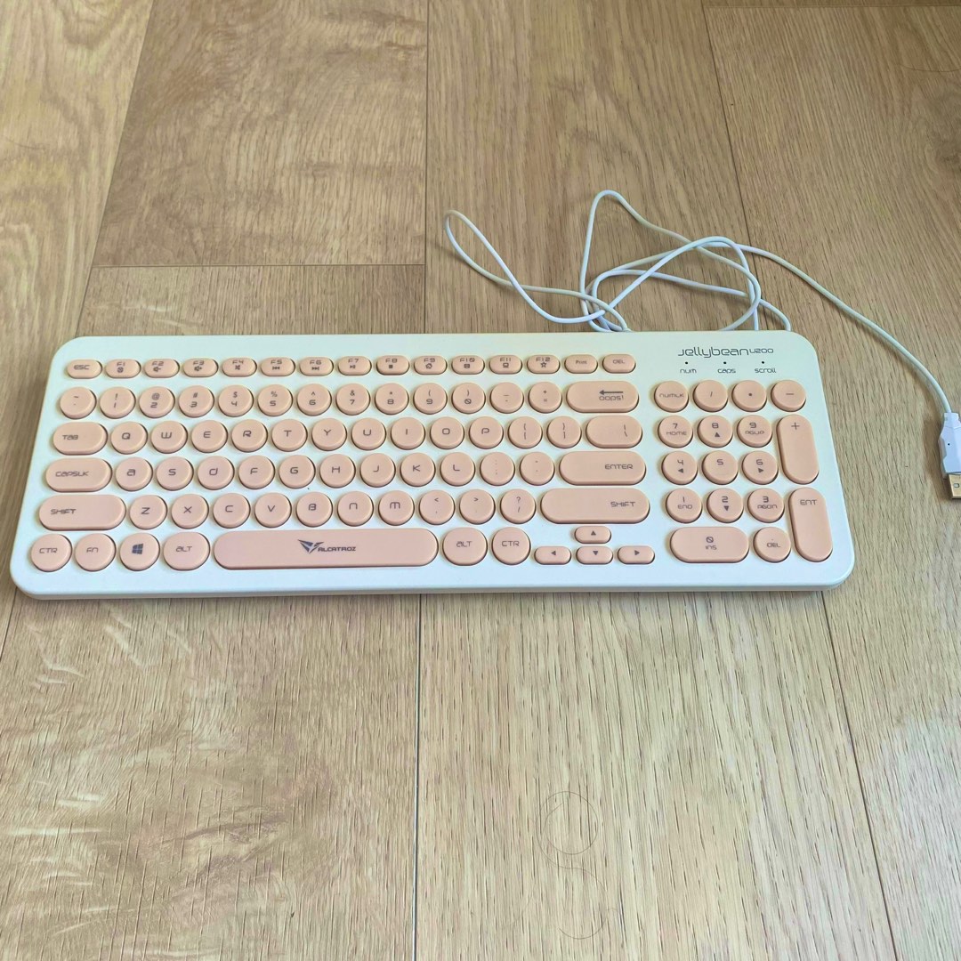 pink wired keyboard, Computers & Tech, Parts & Accessories, Computer ...