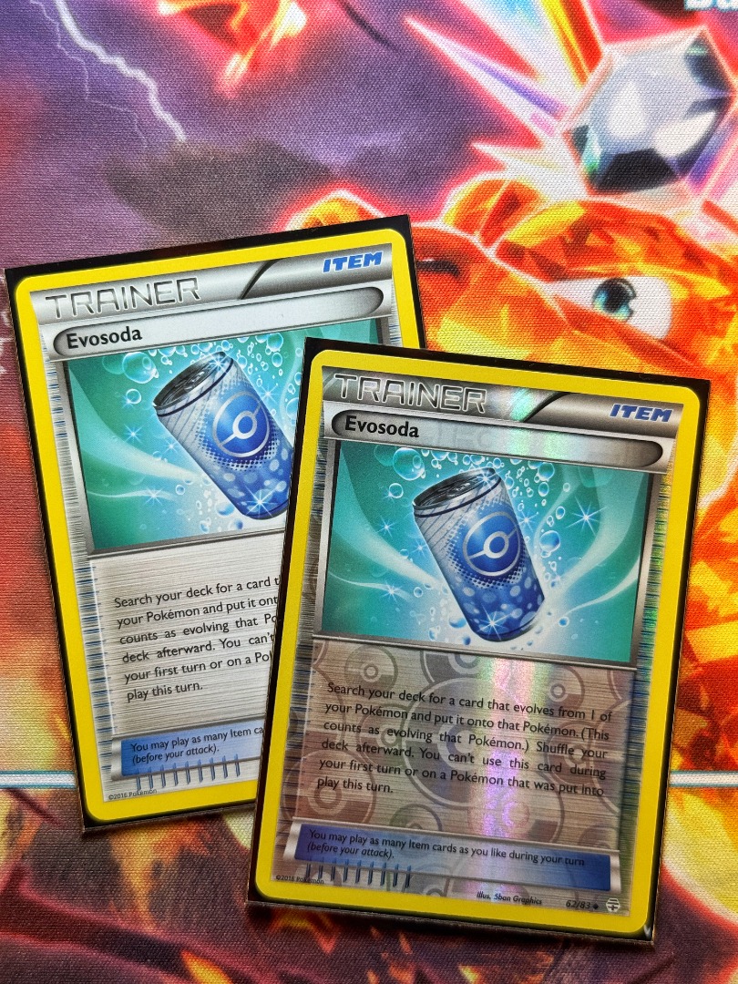 Pokemon Cards - Trainers - Item - Evosoda, Revitalizer, Max Elixir, Max ...