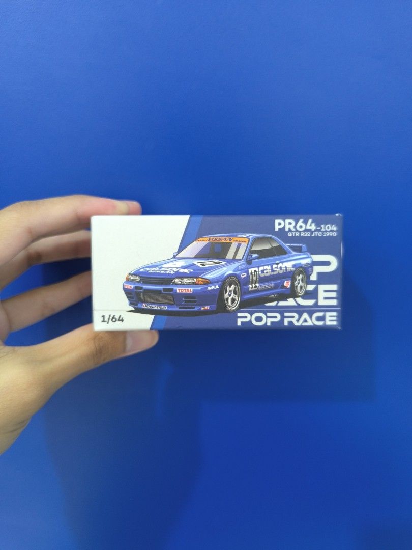 Pop Race R32 Calsonic, Hobbies & Toys, Toys & Games on Carousell
