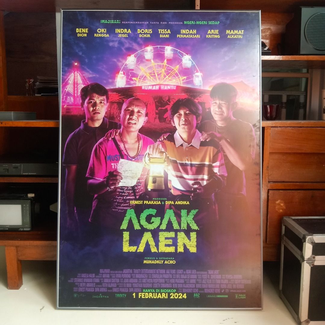 Poster Film Agak Laen (2024) – Komedi Horor Indonesia | Desain Resmi ...