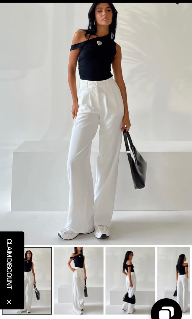 Princess Polly Archer Pants, Women's Fashion, Bottoms, Other Bottoms on ...