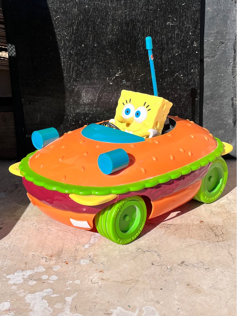 Rare Large SpongeBob Krabby Patty Mobile [ Imc Toys ], Hobbies & Toys ...