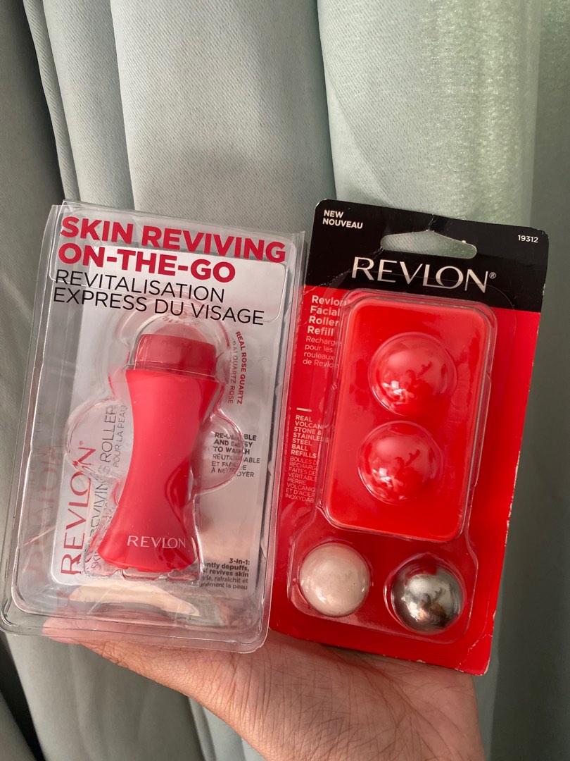 Revlon Skin Reviving On the Glow Facial Roller + Refill, Beauty ...