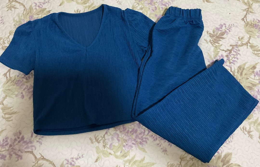 Royal Blue Coords, Women's Fashion, Dresses & Sets, Sets or Coordinates ...