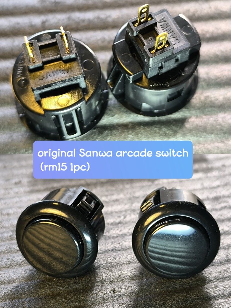 sanwa arcade switch, Hobbies & Toys, Music & Media, Musical Instruments ...