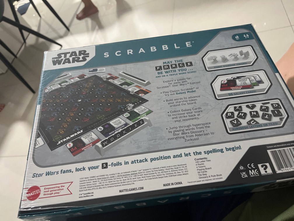 Scrabble Star Wars, Hobbies & Toys, Toys & Games on Carousell