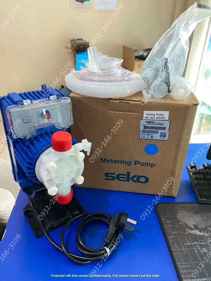 Seko Brand Chlorinator Pump, Commercial & Industrial, Industrial Equipment on Carousell