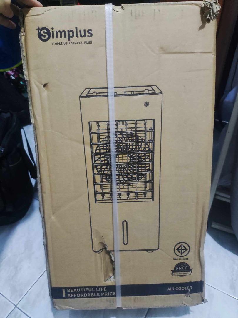 Simplus Air Cooler With 10L Water Tank Energy-Saving Air Conditioning Fan, TV & Home Appliances ...