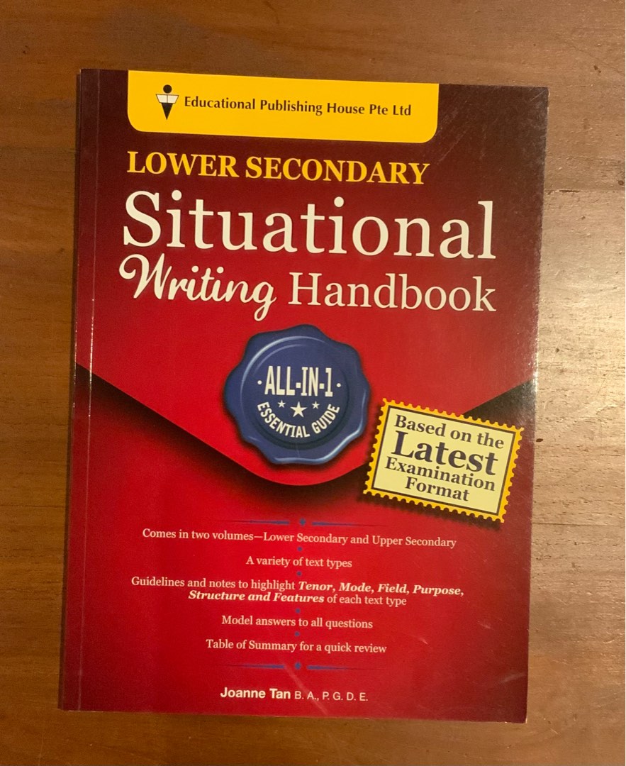 Situational Writing Handbook - S1 S2, Hobbies & Toys, Books & Magazines ...