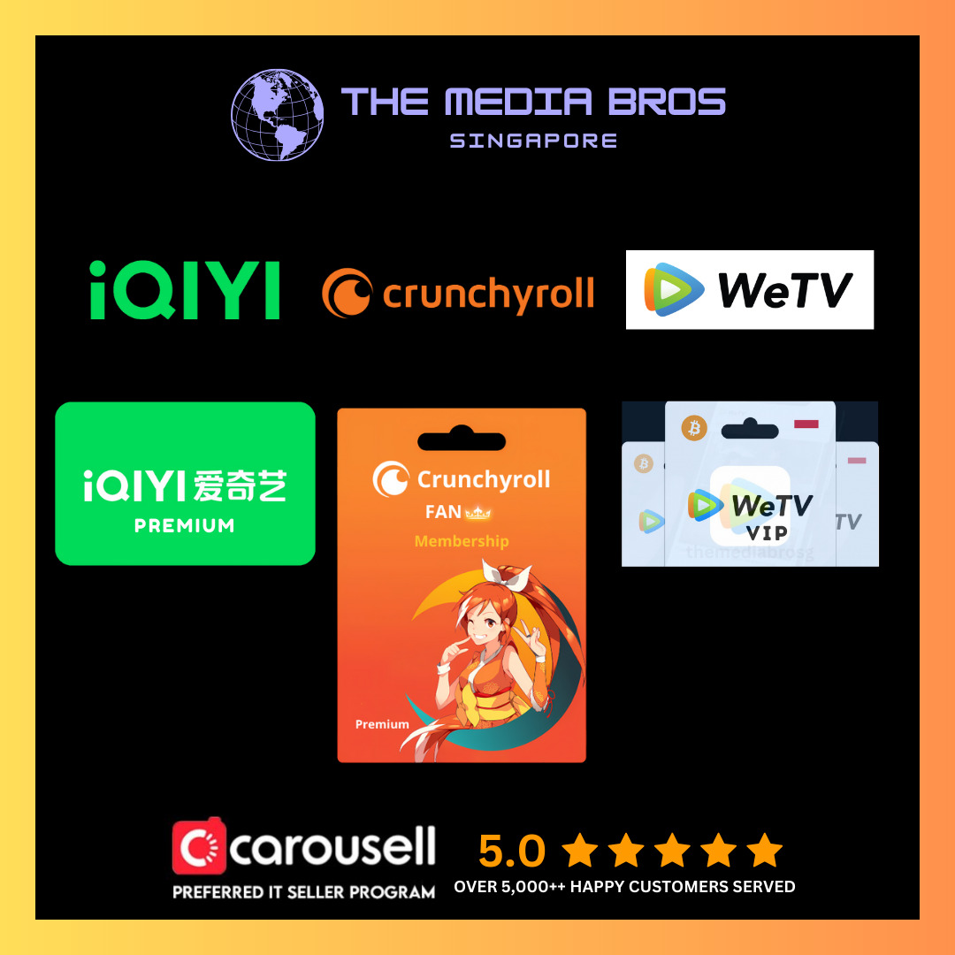 🔥Stable & Reliable - iqiyi Premium 4K | Crunchyroll Megafan | WeTV VIP ...