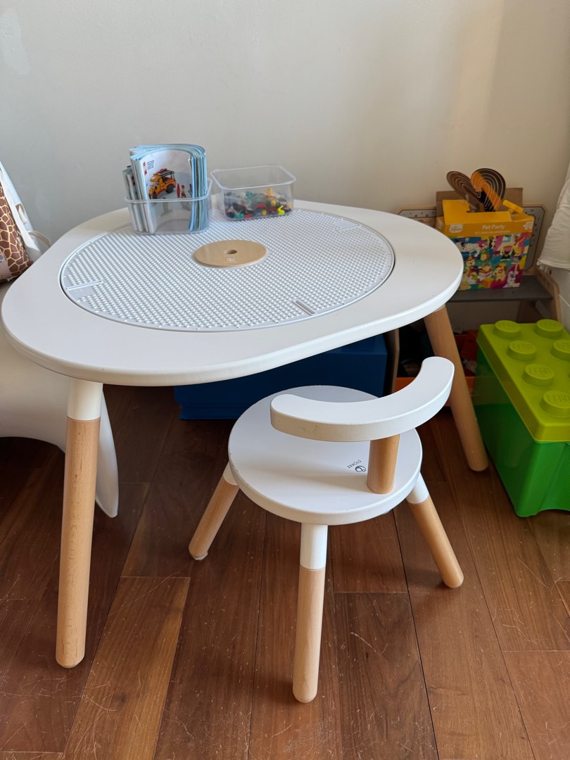 Stokke MU Table and Chair, Babies & Kids, Baby Nursery & Kids Furniture ...