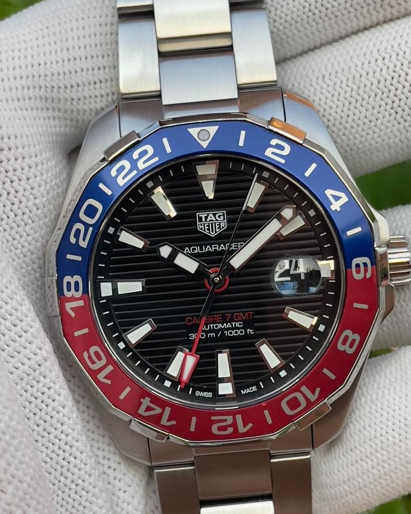 TAG Heuer Aquaracer GMT PEPSI, Luxury, Watches on Carousell