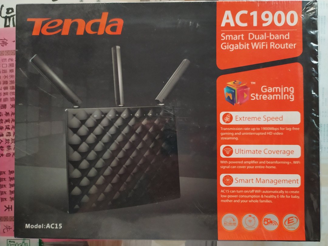 Tenda AC15 AC1900 Tomato Compatible Router, Computers & Tech, Parts & Accessories, Networking on ...