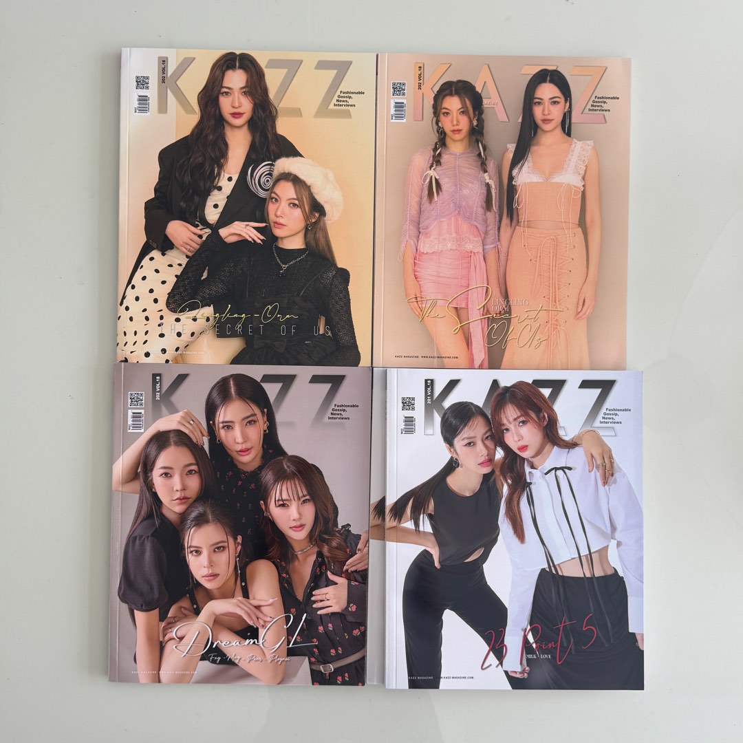 Thai GL Kazz Magazines - LingOrm MilkLove FayMay, Hobbies & Toys, Books ...