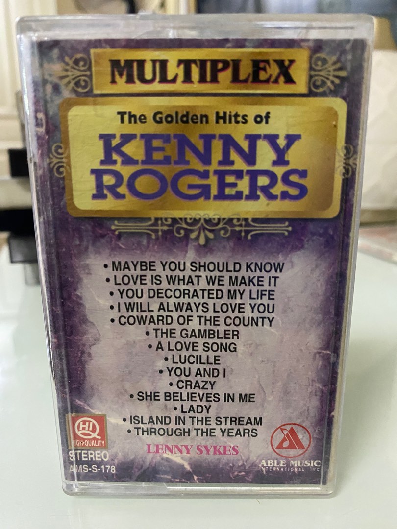 The Golden Hits Of Kenny Rogers MULTIPLEX - Philippines Original Music ...