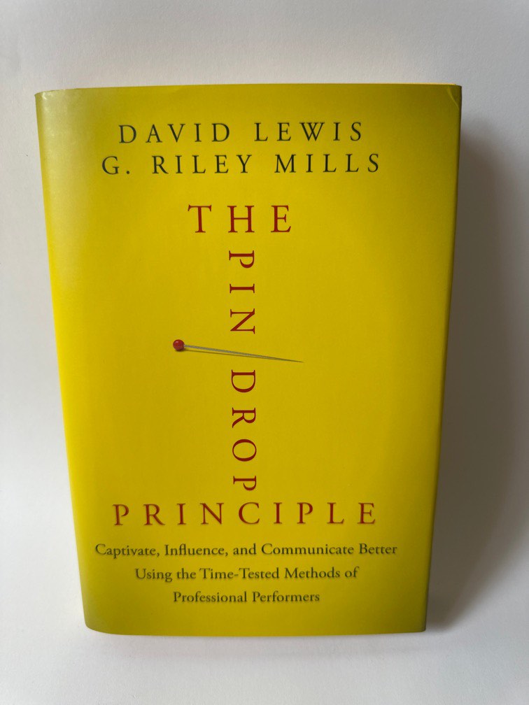 The pin drop principle, Hobbies & Toys, Books & Magazines, Fiction ...