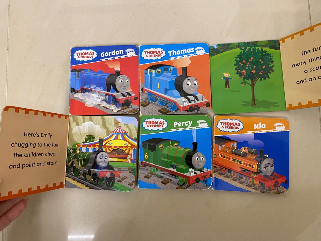 Thomas & Friends/English Mini Story Book/一套6本/故事書/hard cover book/硬皮書/迷 ...