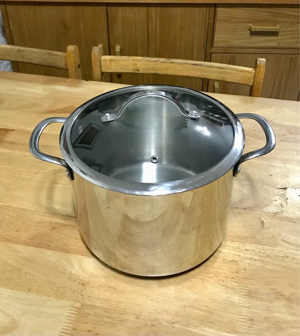 Thomas Rosenthal Stainless Pot 7L, Furniture & Home Living, Kitchenware ...
